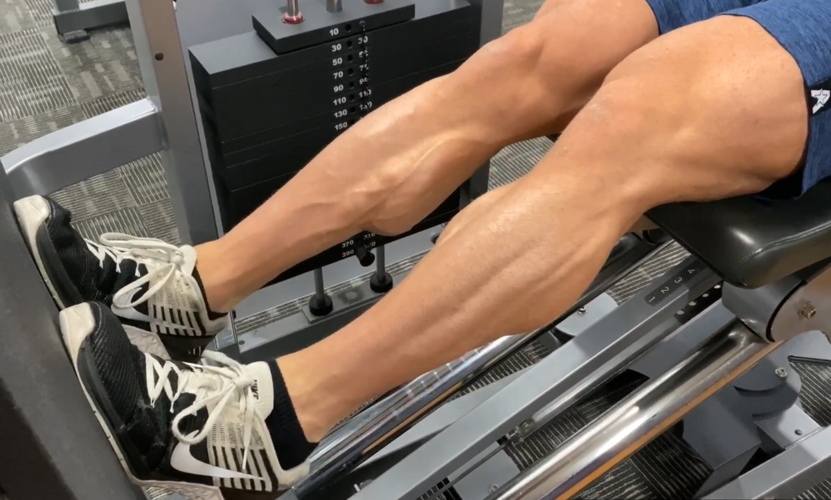 Horizontal Calf Raises